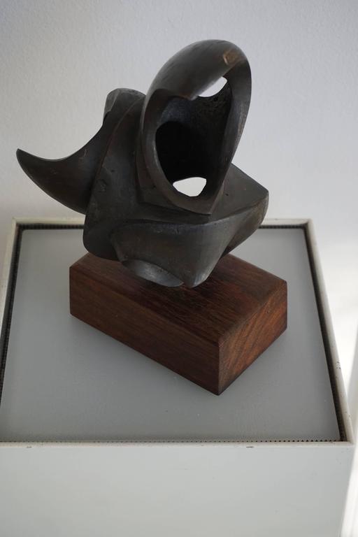 Abstract Bronze Sculpture at 1stDibs