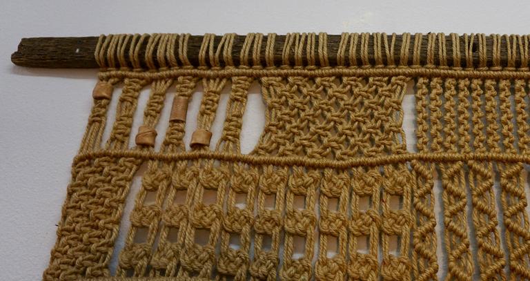 1960s Hippie Macrame at 1stDibs