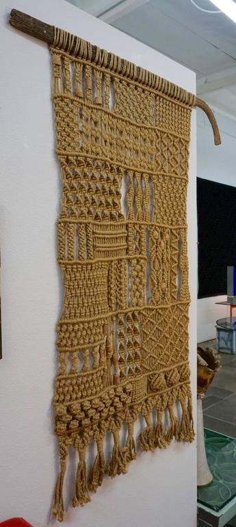 1960s Hippie Macrame at 1stDibs