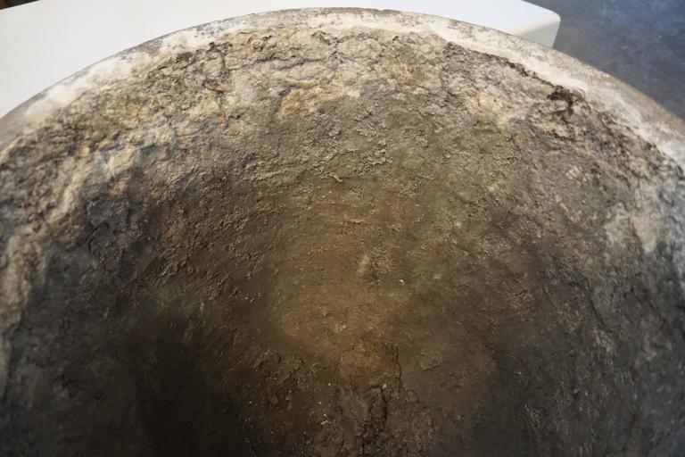 Volcanic Lava Rock Smelting Crucible / Planter at 1stDibs