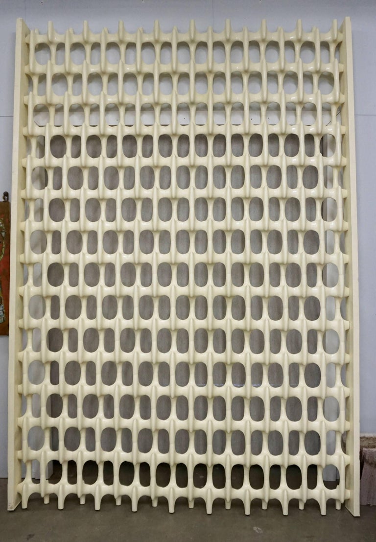 "Bone Sculpture" Room Divider or Screen by Don Harvey For Sale at 1stDibs