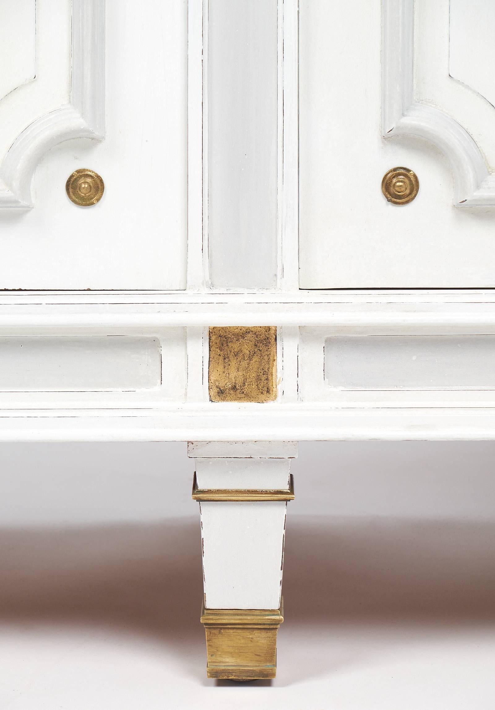 Directoire Style Antique French Painted Buffet at 1stDibs