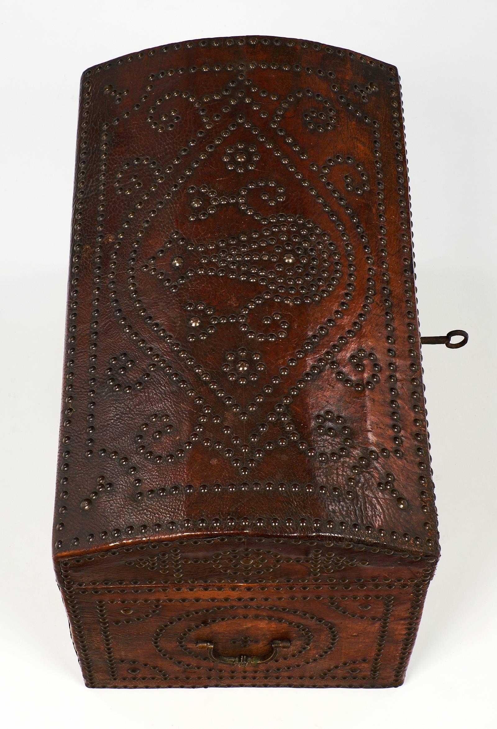 Napoleon III Period 19th Century French Leather Box For Sale at 1stDibs ...