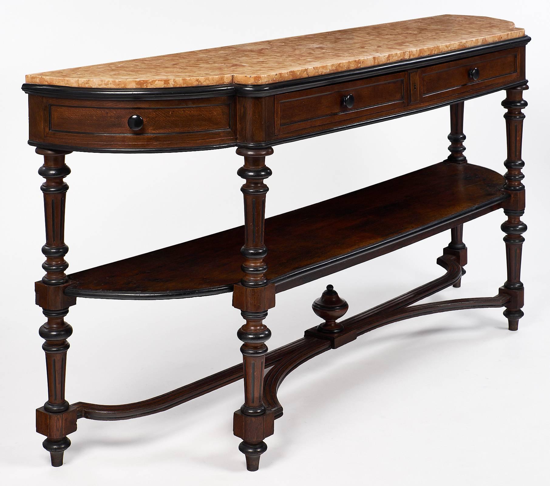 Antique Chateau Napoleon III Period Console Table at 1stDibs | chateau ...