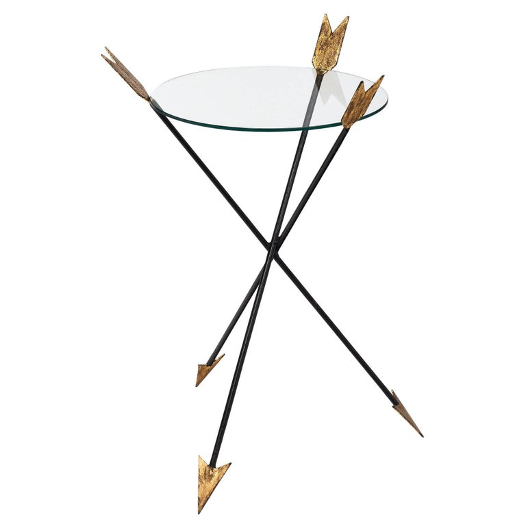 Antique Empire Style Arrow Side Table at 1stDibs