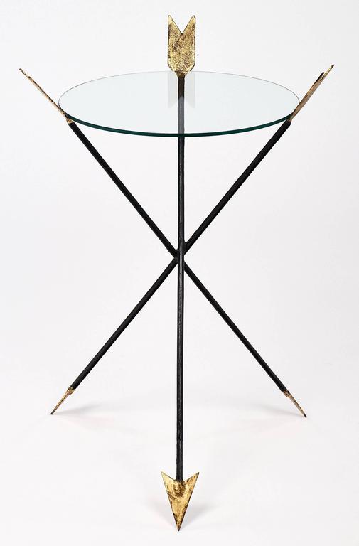 Antique Empire Style Arrow Side Table at 1stdibs