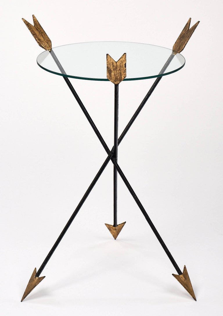 Antique Empire Style Arrow Side Table at 1stDibs