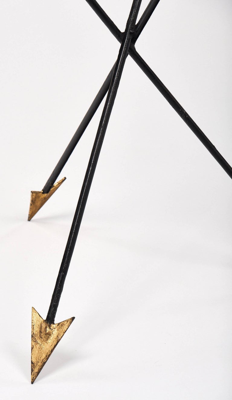 Antique Empire Style Arrow Side Table at 1stDibs