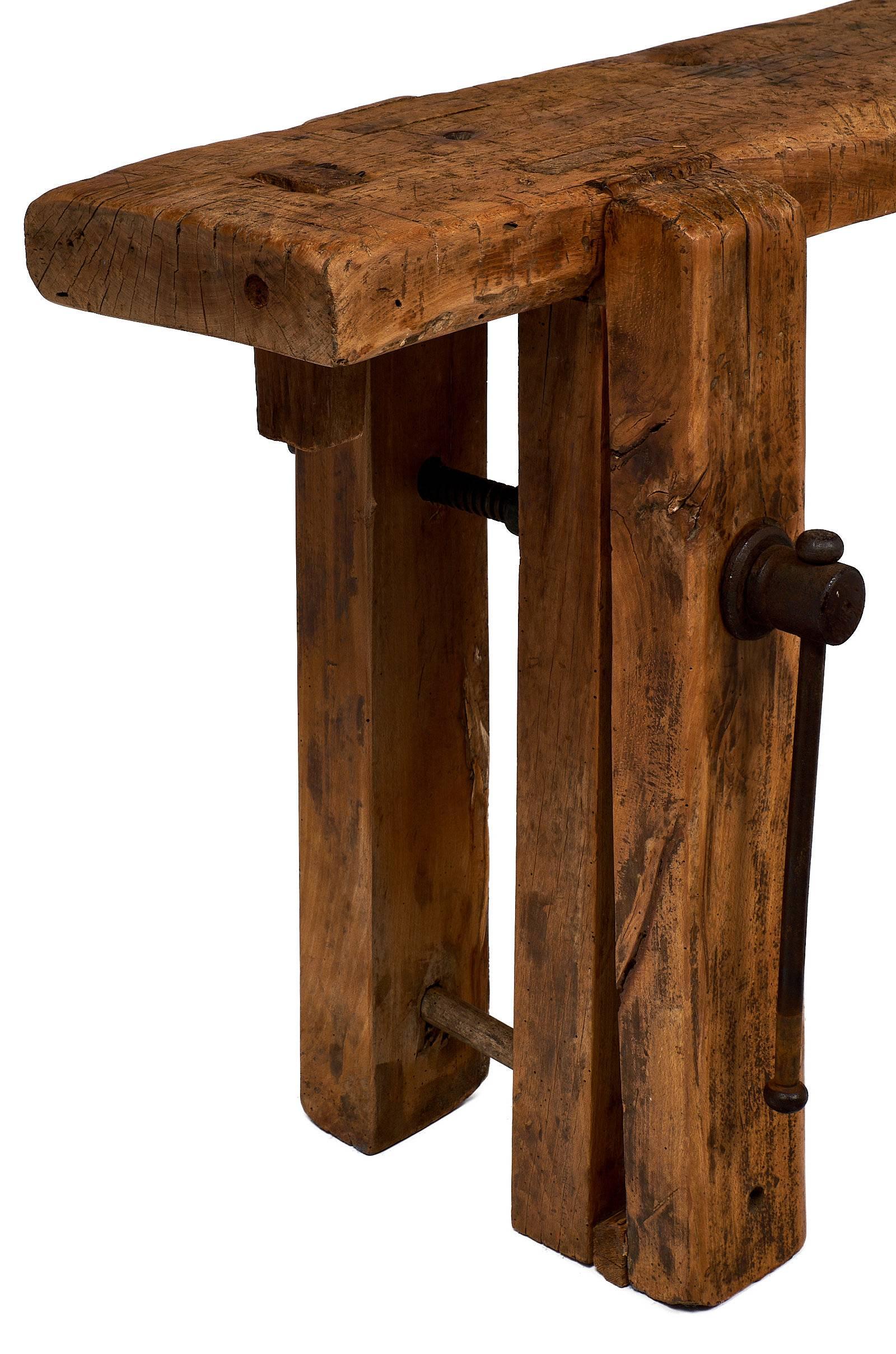 Antique French Workbench at 1stDibs | antique work bench, antique ...