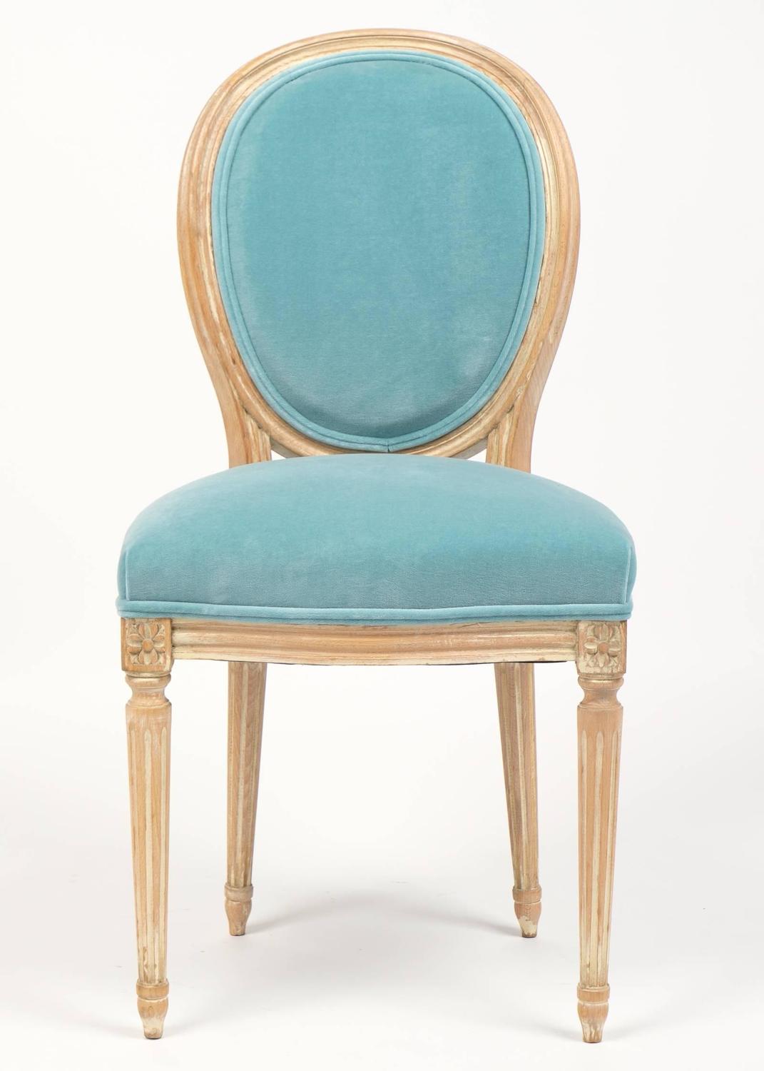 Antique Louis XVI Medallion Back Dining Chairs at 1stdibs