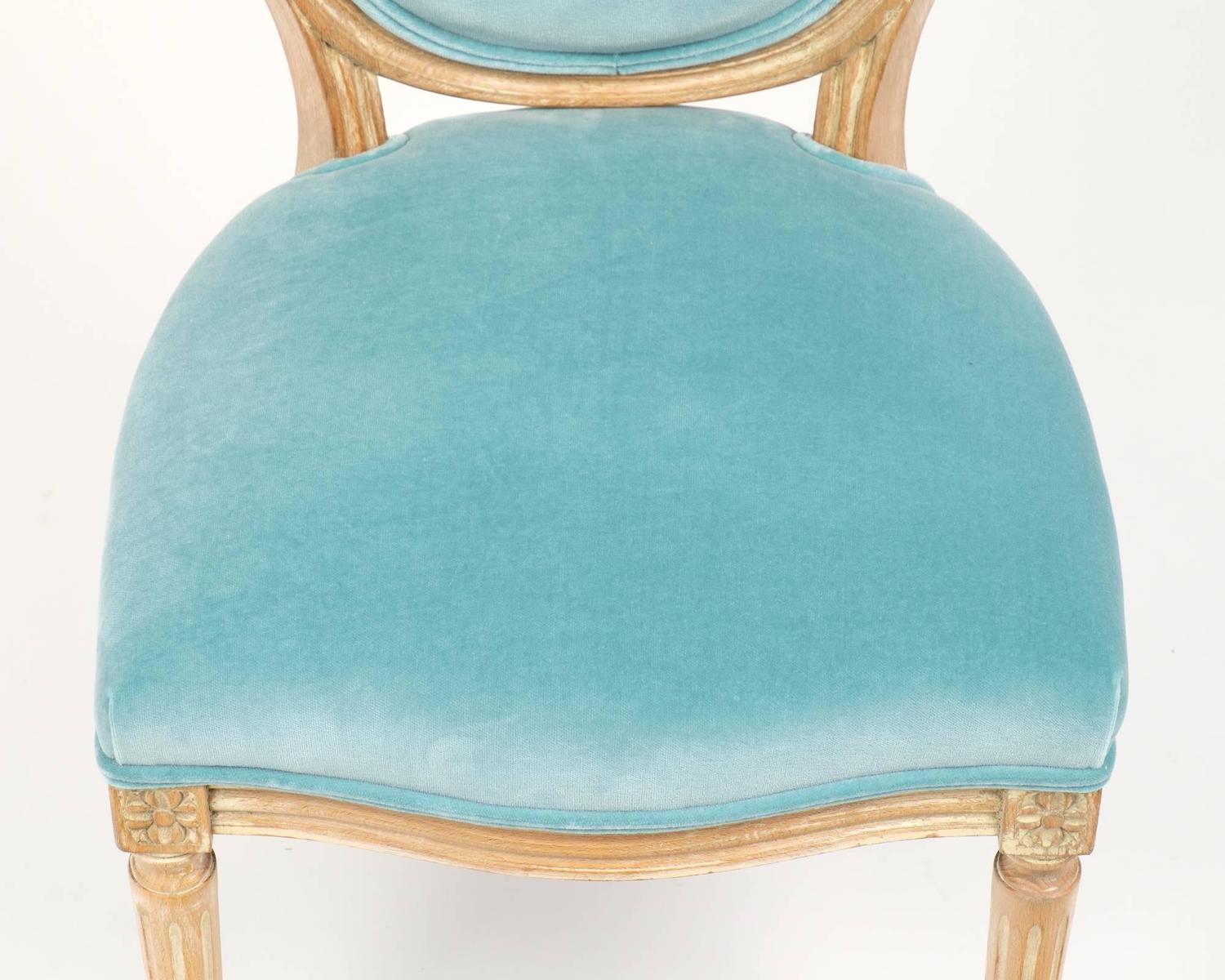 Antique Louis XVI Medallion Back Dining Chairs at 1stdibs