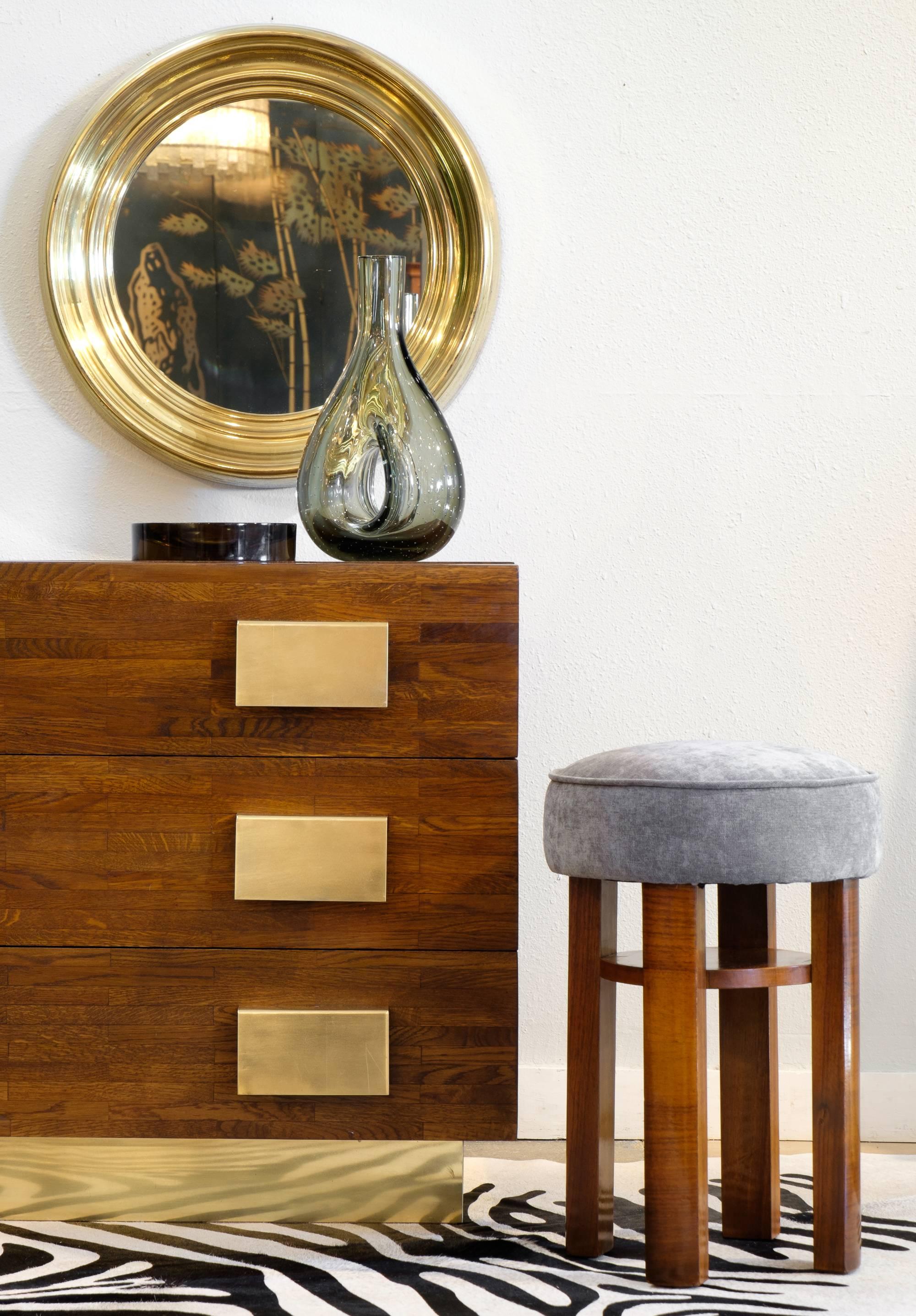 Italian Mid-Century Modern Stools at 1stDibs