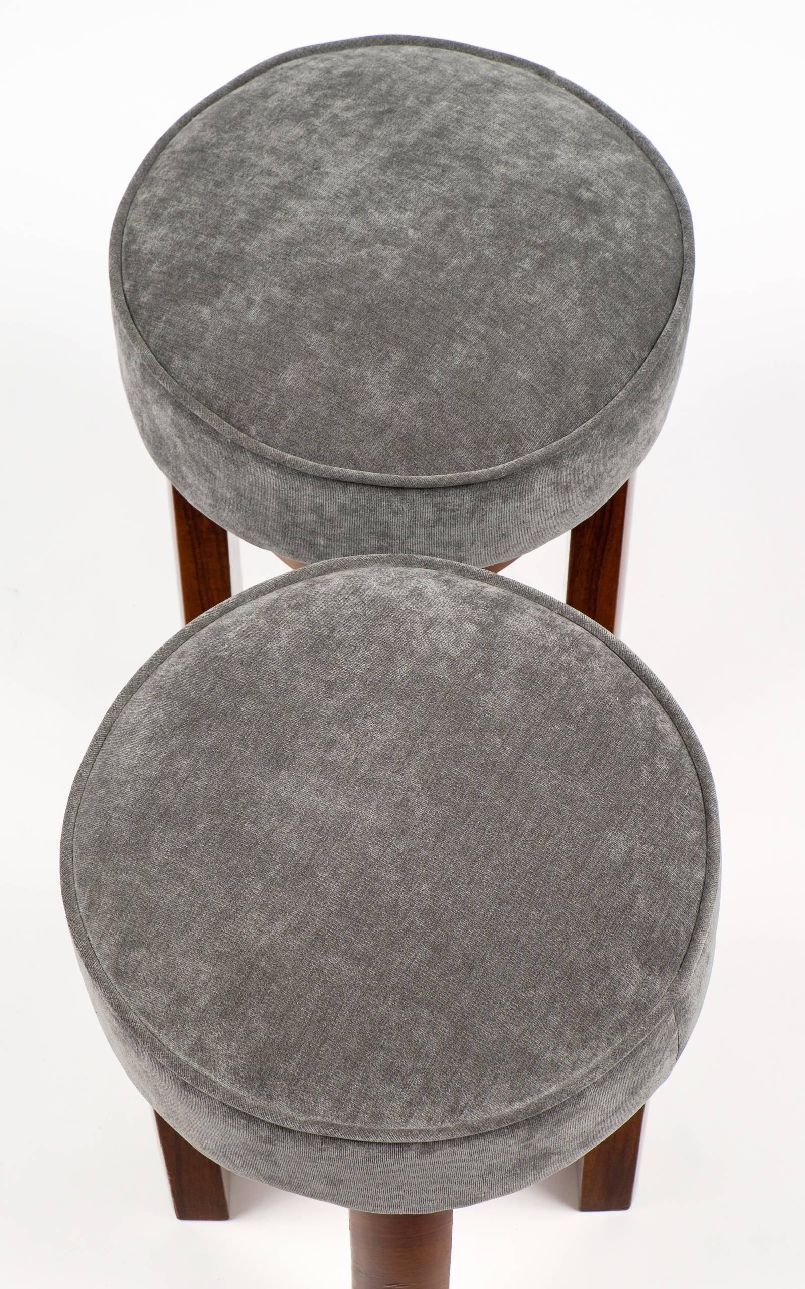 Italian Mid-Century Modern Stools at 1stDibs