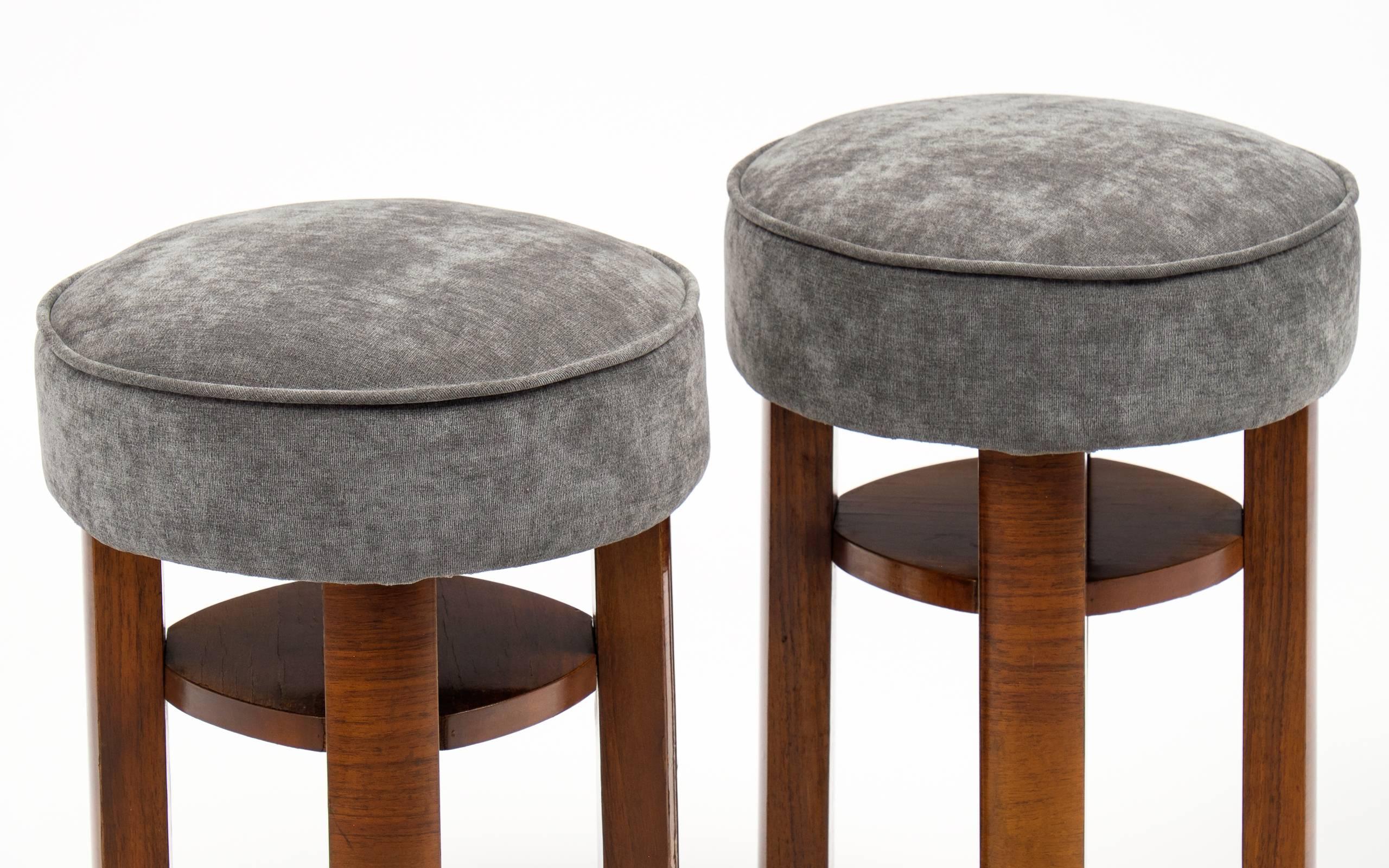 Italian Mid-Century Modern Stools at 1stDibs
