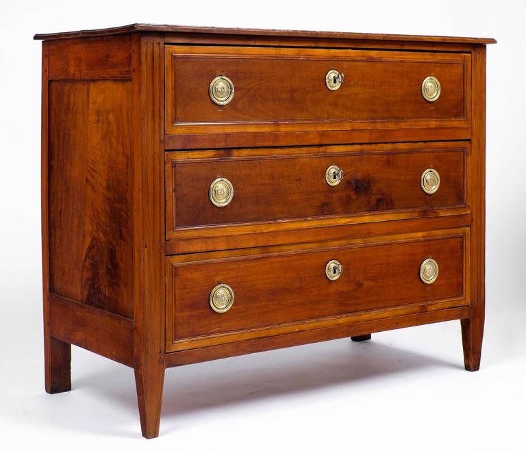Antique French Directoire Period Chest of Drawers at 1stDibs