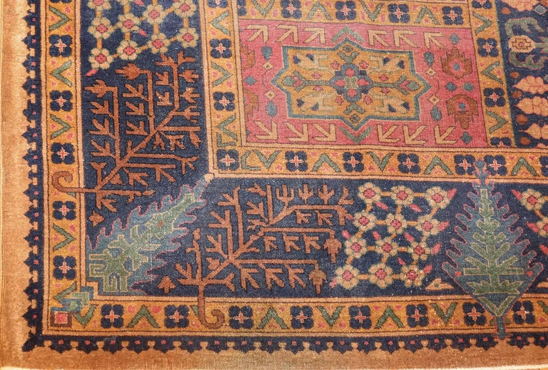 Room-Sized Antique Indian Carpet at 1stDibs