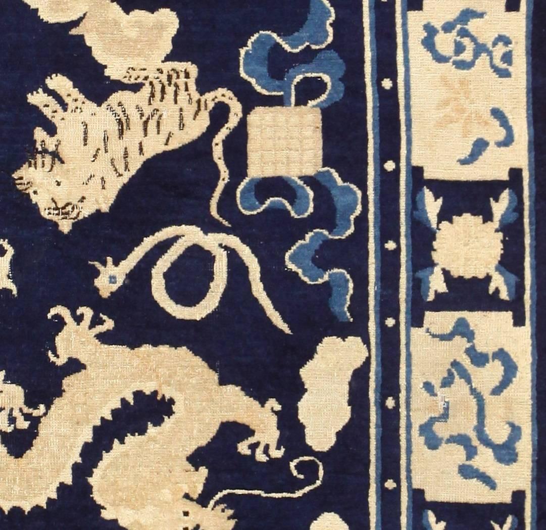 Antique Chinese Zodiac Rug For Sale at 1stdibs