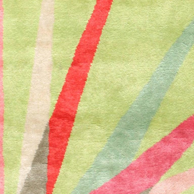 Mid-Century Art Deco Emilio Pucci Rug at 1stDibs