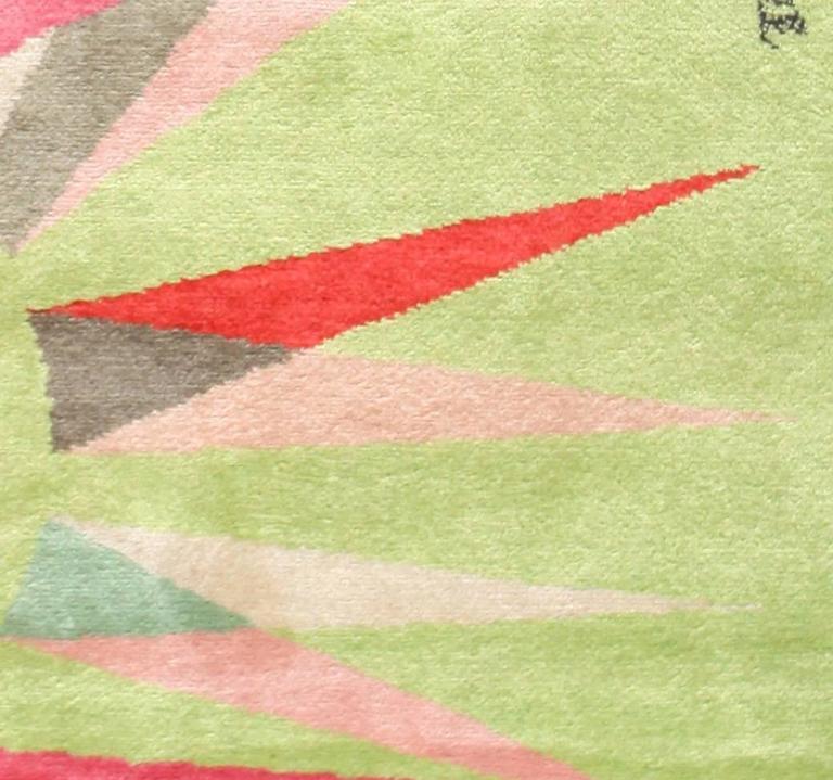 Mid-Century Art Deco Emilio Pucci Rug at 1stDibs