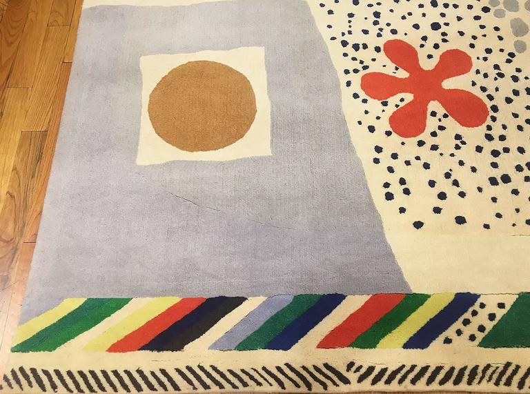 Scandinavian Rug by Artist Josef Frank at 1stDibs | josef frank rug