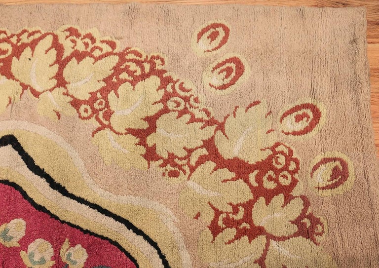 Antique Art Nouveau European Rug at 1stDibs