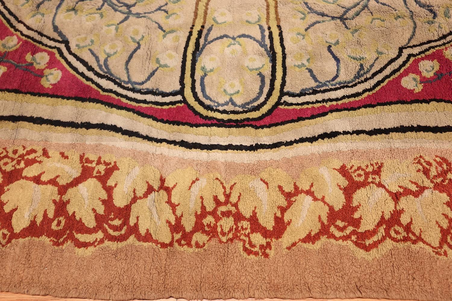 Antique Art Nouveau European Rug at 1stDibs