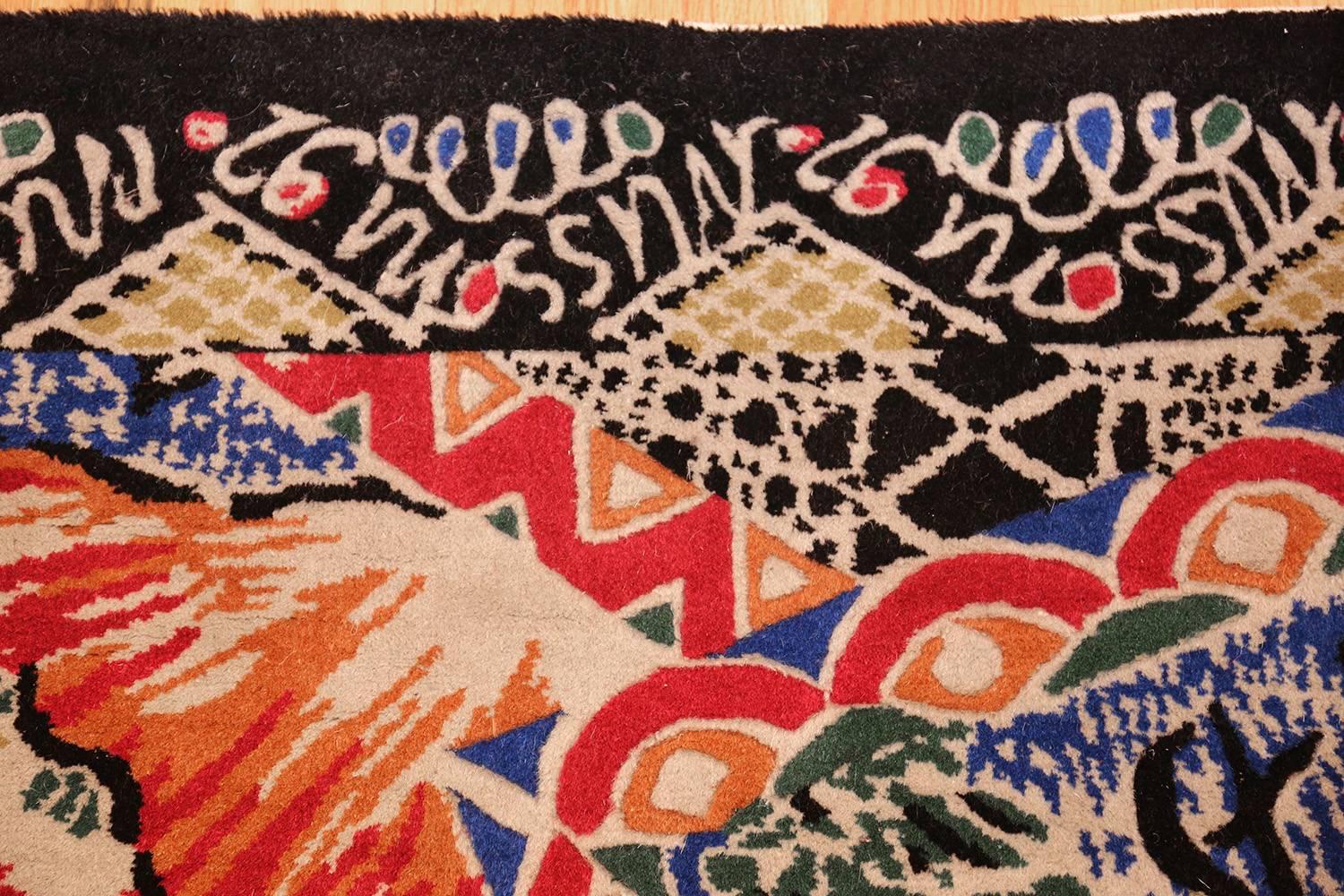 Vintage Italian Missoni Carpet “Ski Resorts” at 1stDibs | missoni rugs ...