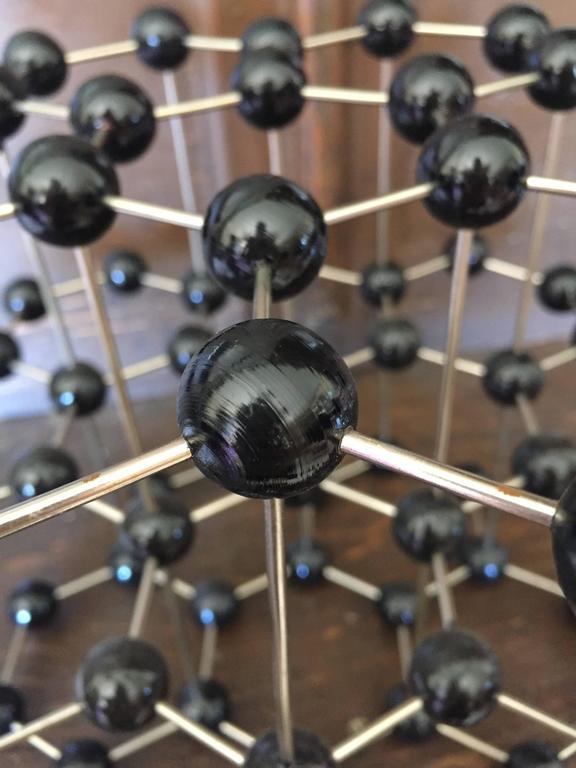Vintage Ball and Stick Molecular Model of Graphite at 1stDibs