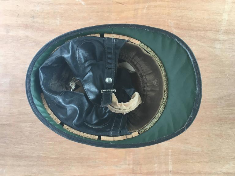 Vintage Black Riding Hat For Sale at 1stDibs