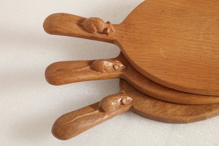 Set of Mouseman Cheese Cutting Board at 1stDibs | mouse man cheese ...