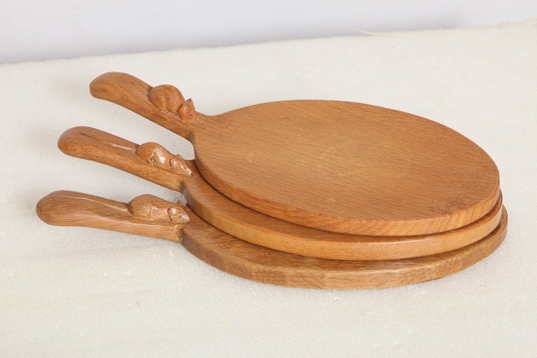 Set of Mouseman Cheese Cutting Board at 1stDibs | mouse man cheese ...