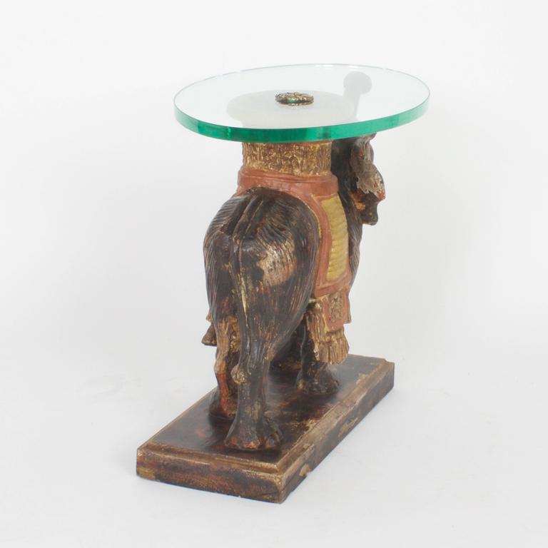 Modern Rustic Italian Mid-Century Elephant End Tables at 1stDibs