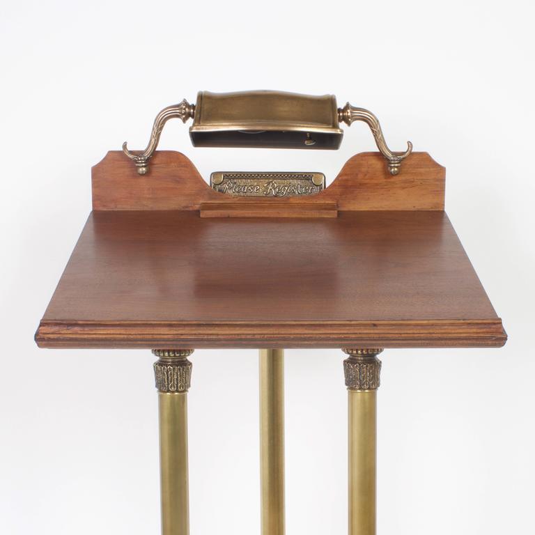 Vintage Lecturn, Book Stand or Podium in the Art Deco Style at 1stDibs ...
