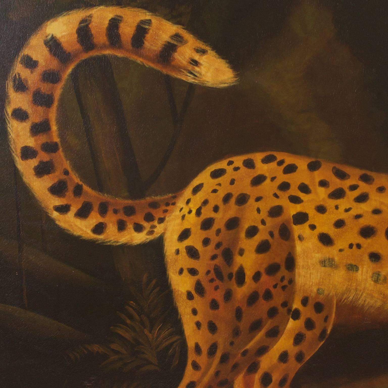Oil Painting of a Cheetah by Reginald Baxter at 1stDibs | baxter ...