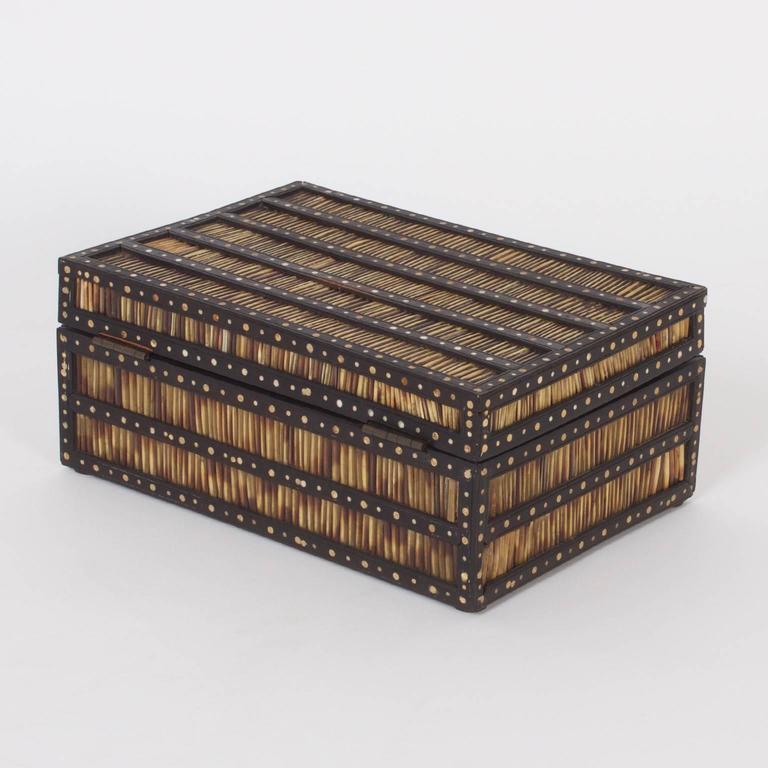 Antique Porcupine Quill Box at 1stDibs | porcupine quill boxes for sale ...
