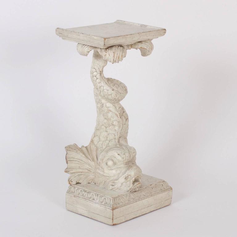 Antique Carved Dolphin Fish Tables at 1stDibs