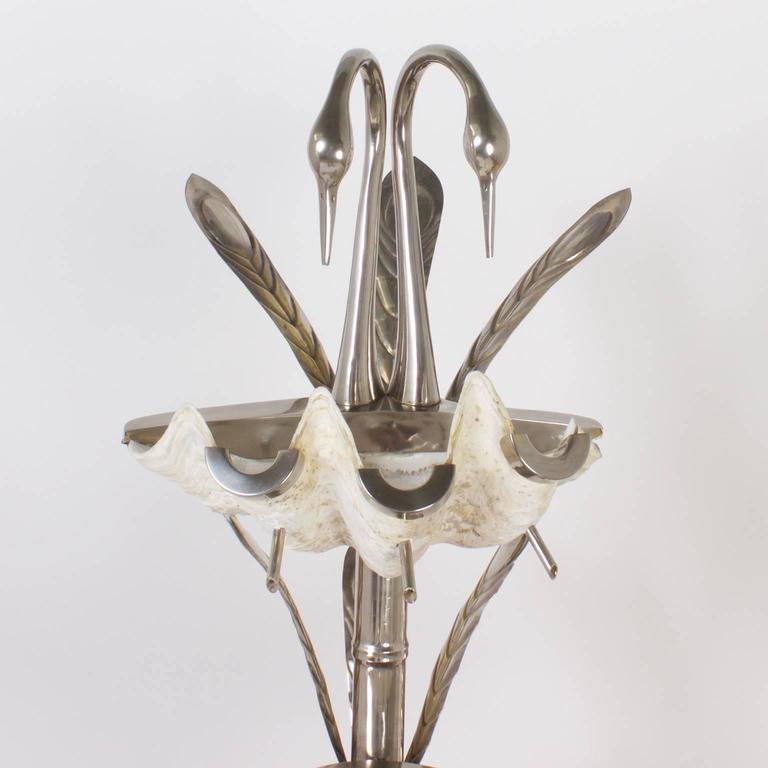 Exceptional Large Three-Tiered Clam Shell Water Fountain at 1stDibs ...