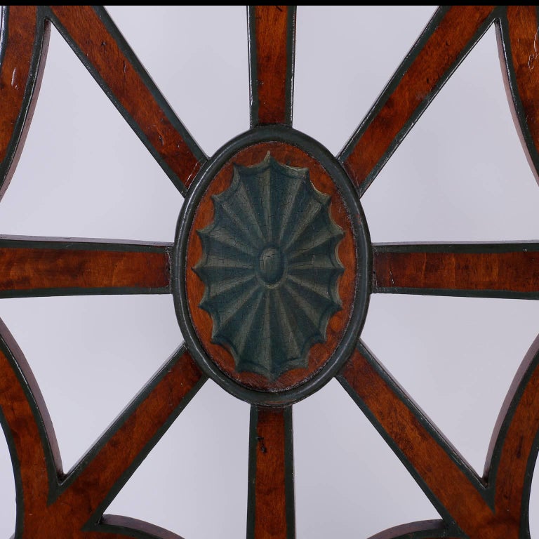 Set of 12 Mahogany Spider Back Dining Chairs at 1stDibs