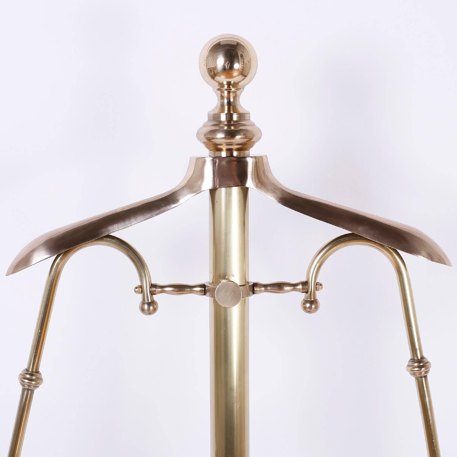 Antique Brass Gentlemen's Valet at 1stDibs