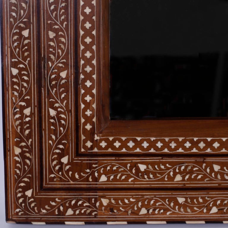 Syrian Inlaid Wall Mirror at 1stDibs