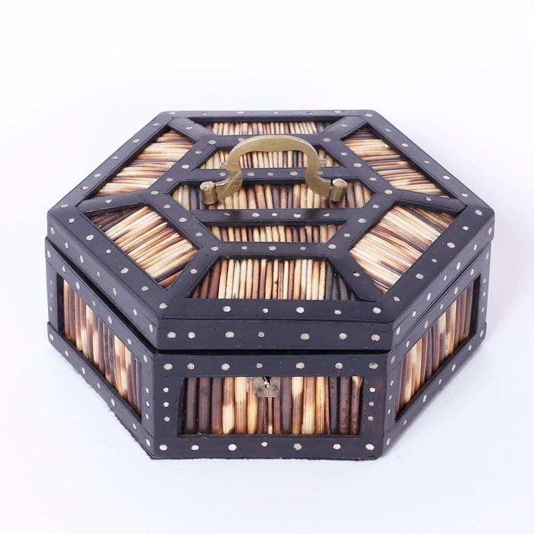 Antique Quill Box at 1stDibs