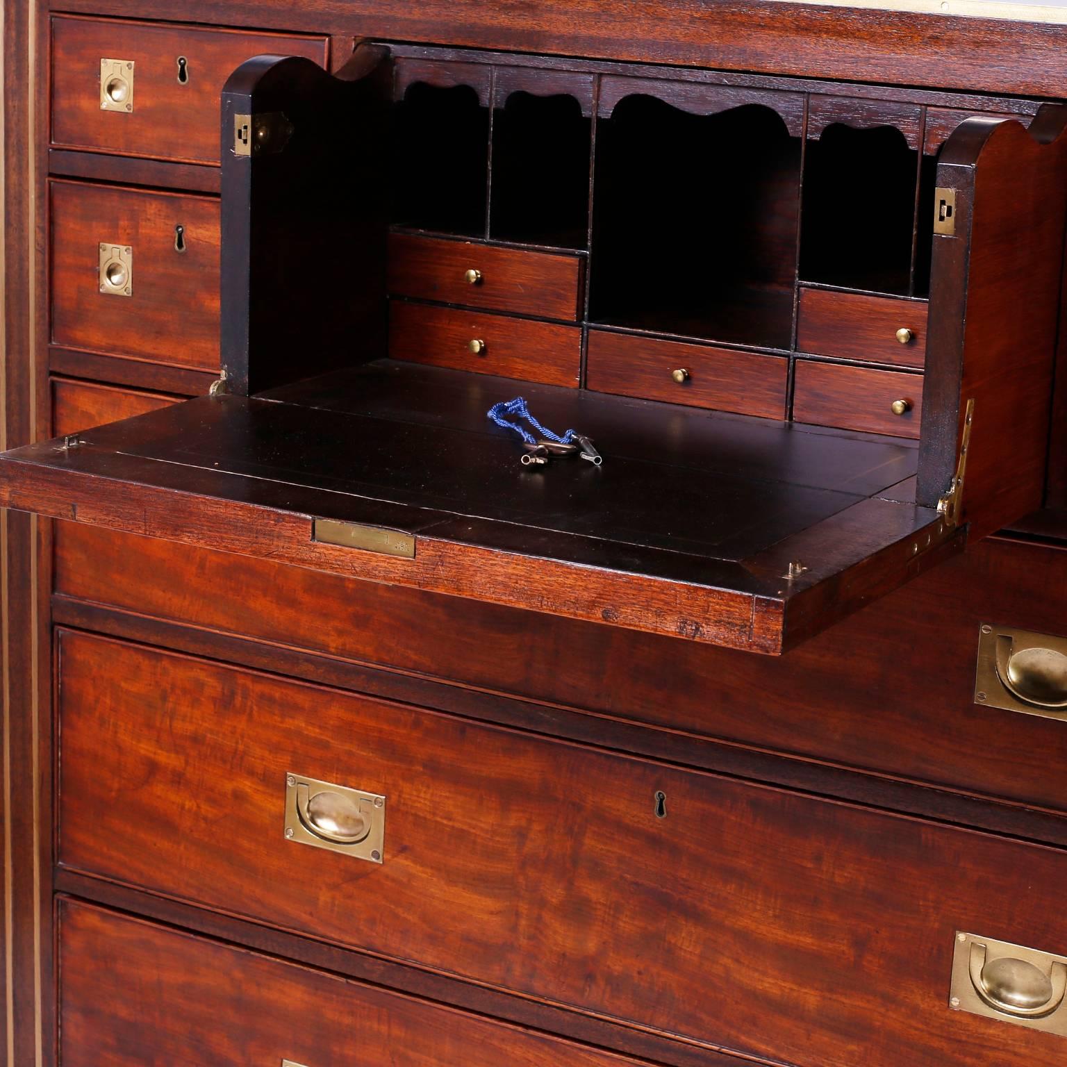 19th Century Campaign Chest at 1stDibs