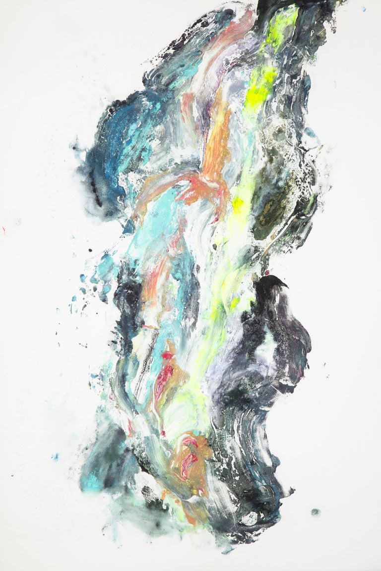 Louesa Roebuck Abstract Ink Monotype For Sale at 1stDibs