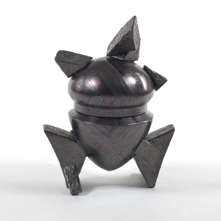 Large Modernist Jerry Rothman Ceramic Ritual Vessel, circa 1980-1981 at ...