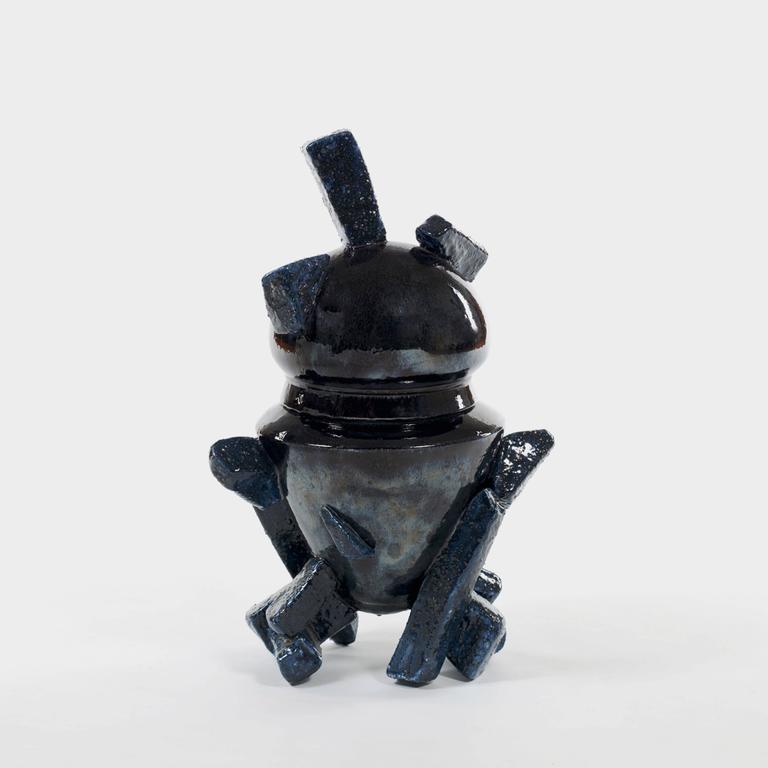 Large Modernist Jerry Rothman Ceramic Ritual Vessel, circa 1980-1981 at ...