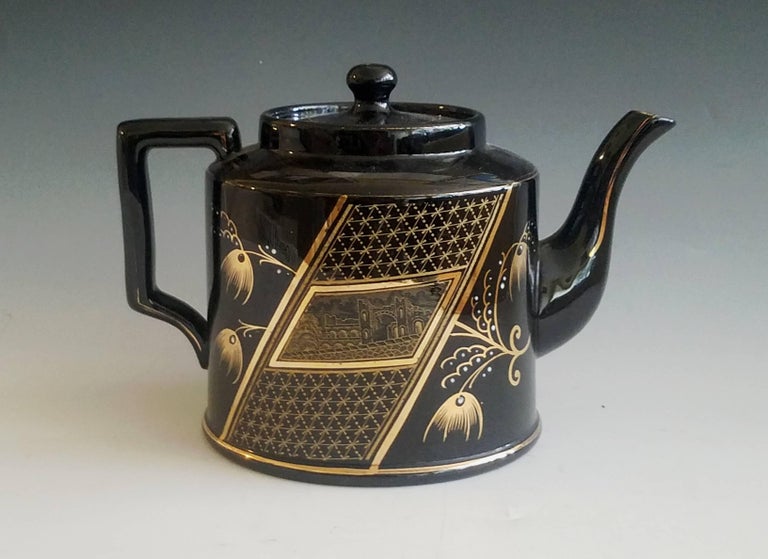 Aesthetic Movement Pottery Teapot and Cover, circa 1885 For Sale at 1stDibs