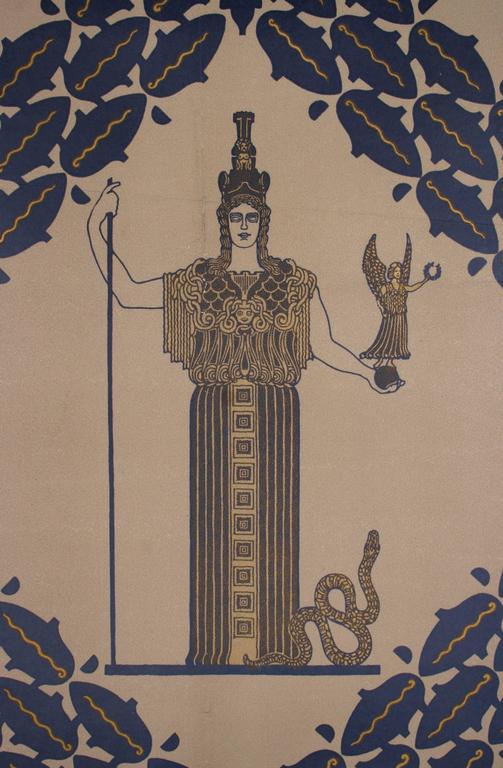 Austrian Secessionist Period Art Exhibition Poster by Joseph Maria ...