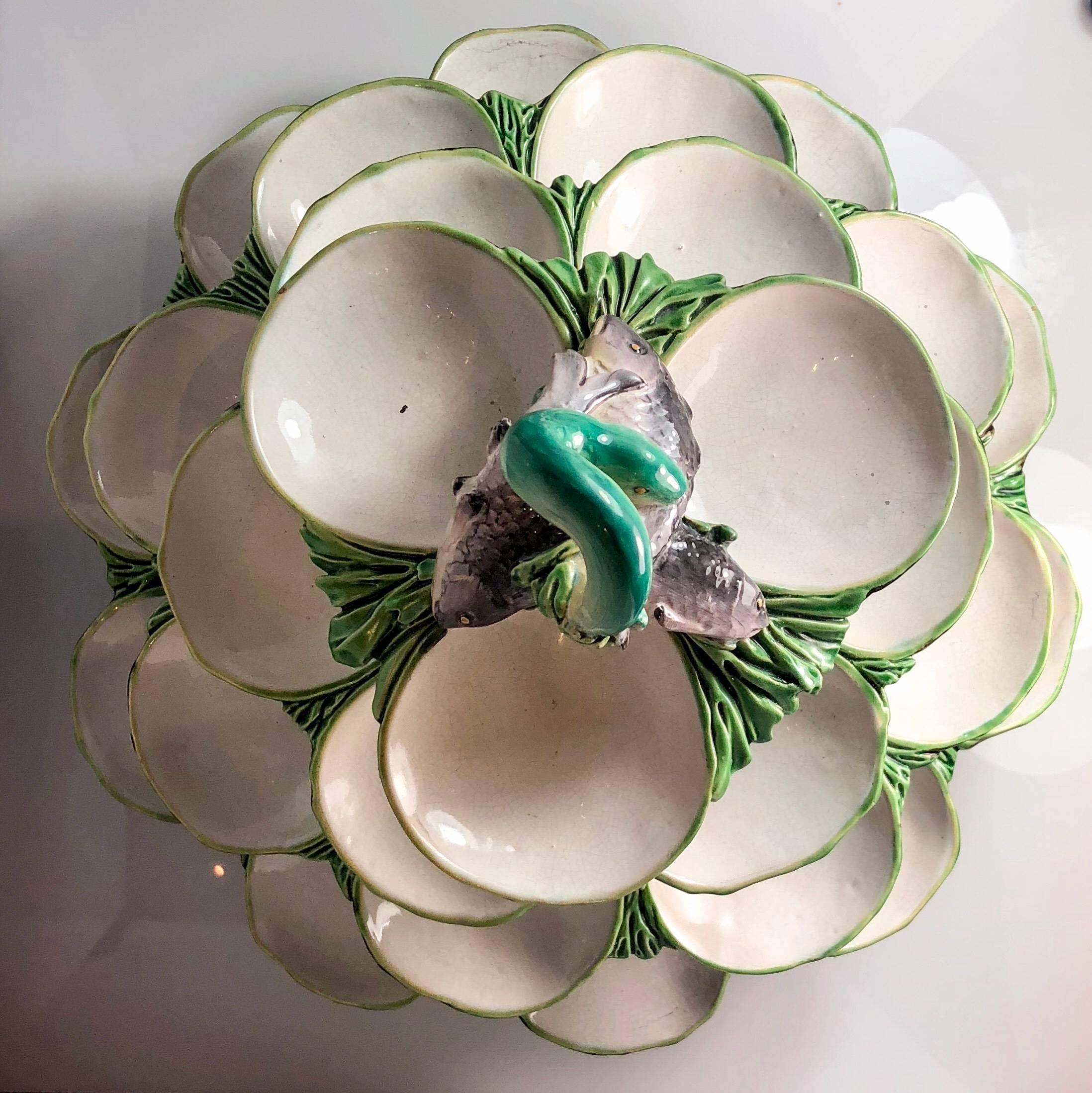 Revolving Four-Tiered Oyster Server Signed Minton Company, circa 1875 ...