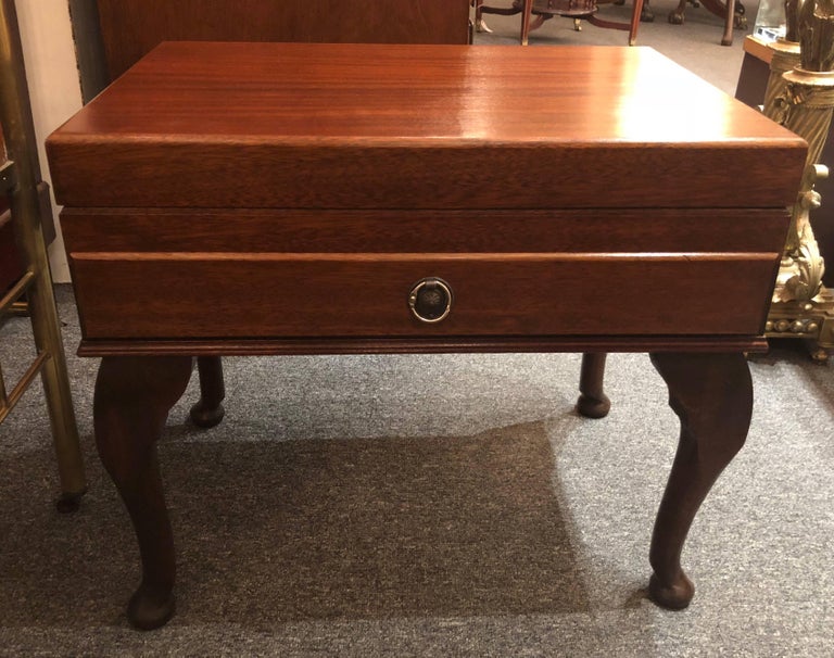 Antique English Cutlery Box at 1stDibs