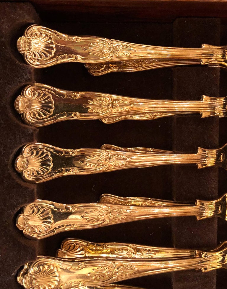 Antique English Cutlery Box at 1stDibs